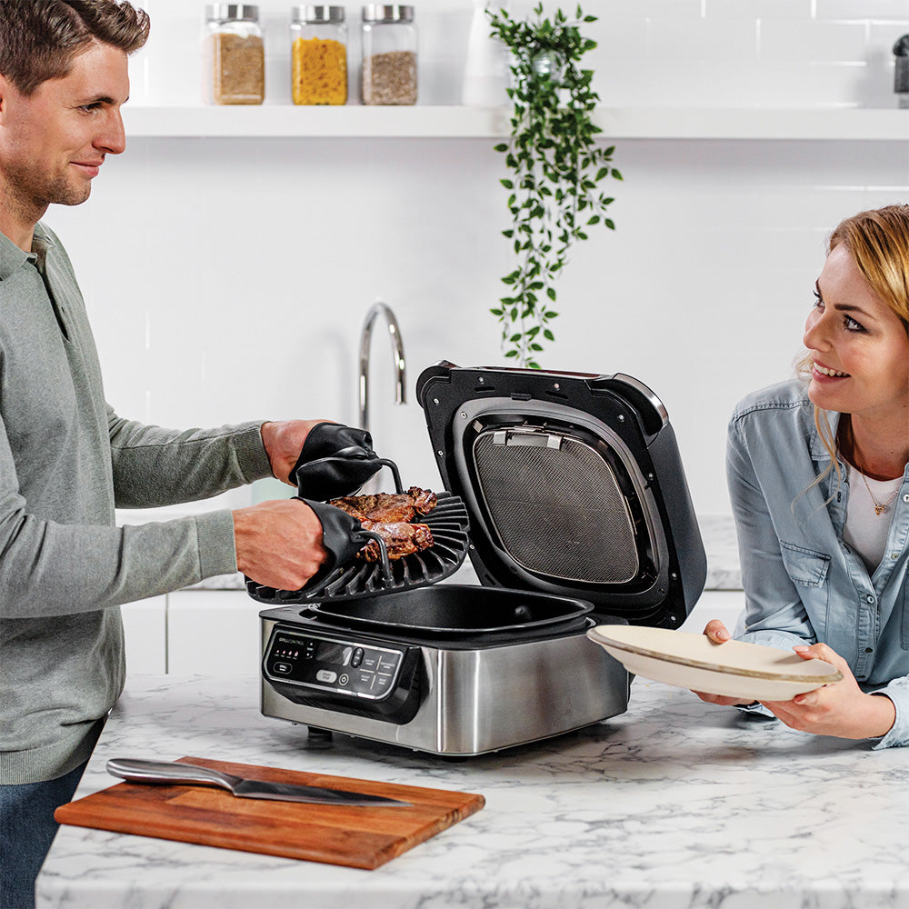 Parrilla interior Ninja 5 en 1 con Freidora de aire – Chef lab CL